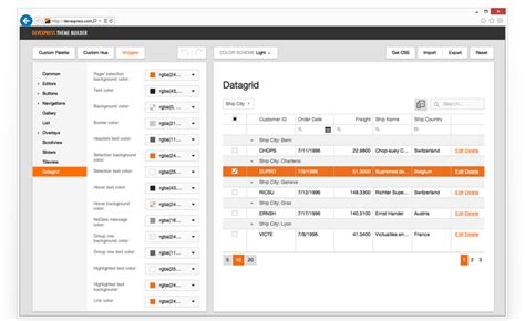 Devextreme Css Theme Builder Coming Soon In V141