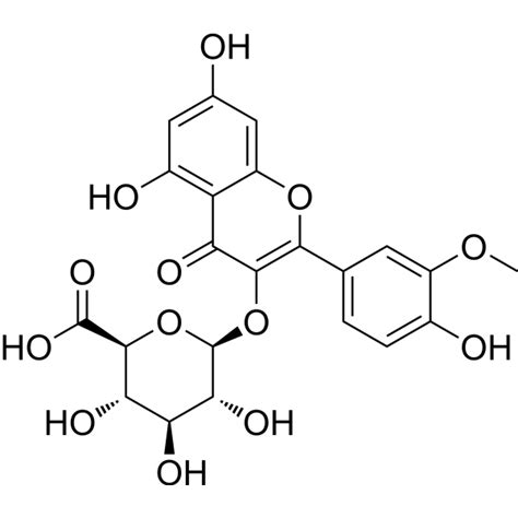 Isorhamnetin 3 Glucuronide Isorhamnetin 3 O Glucuronide Anticancer Agent Medchemexpress
