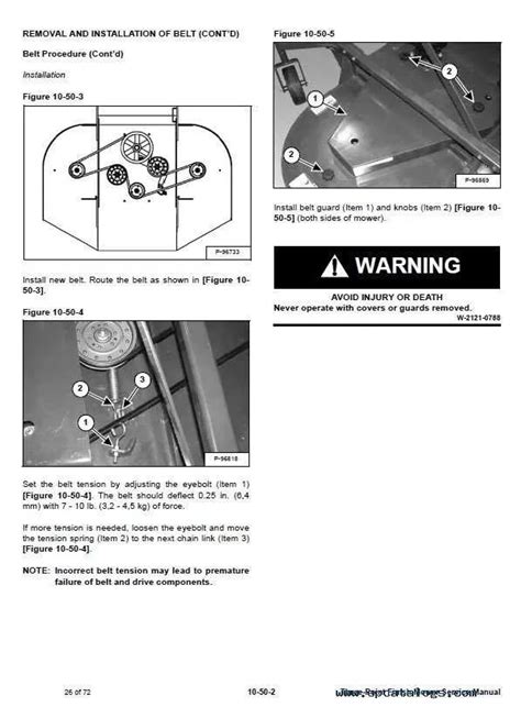 Bobcat Zero Turn Drive Belt Diagram Guide