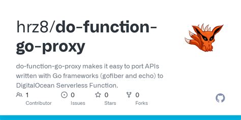 Github Hrz8do Function Go Proxy Do Function Go Proxy Makes It Easy