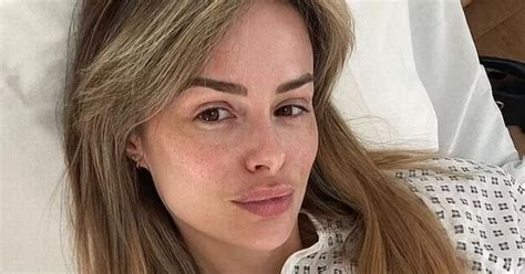 Rhian Sugden Issues Health Warning From Hospital Bed Ahead Of Important