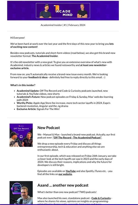 Maximilian Schwarzmüller On Linkedin Manuel And I Are Very Happy With Our Improved Academind