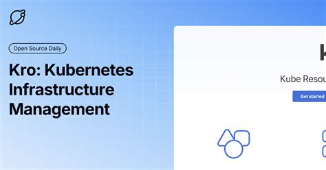 Kro Kubernetes Infrastructure Management