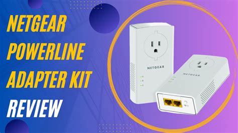 Netgear Powerline Adapter Kit Fast And Reliable Networking Review Youtube