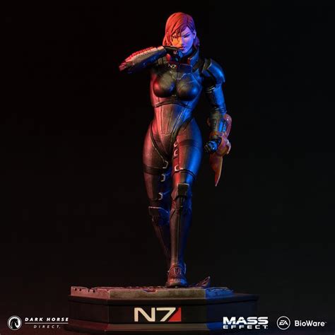 Mass Effects Commander Shepard Lives Again As A Highly Detailed Collectible Statue Gamespot