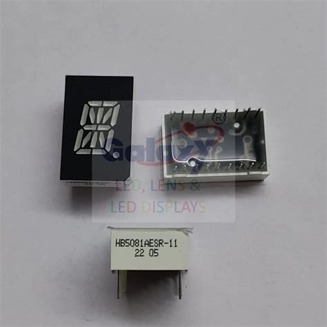 Alphanumeric LED Display 0 56 Inch 1 Digit 18 Pin Alphanumeric Seven Segment Display In