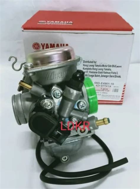 Yamaha Lc135 V2 V3 V4 V5 V6 V7 Carburetor 100 Original Hly Lazada