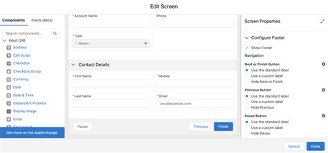 Let Users Pause Flow Interviews Salesforce Time