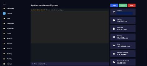 Performance Gameserver Synhost De