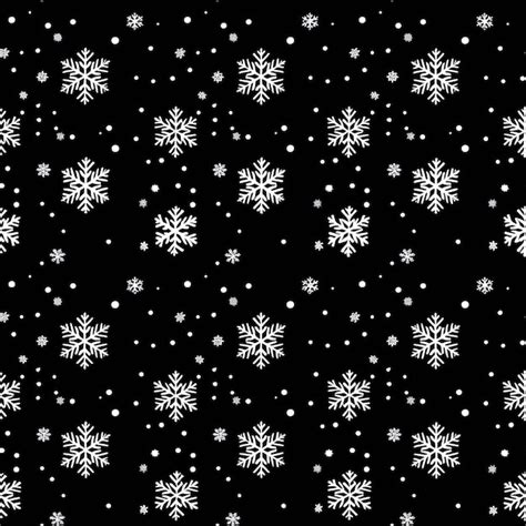 Premium Photo Snowflakes On A Black Background