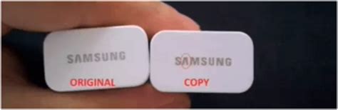 How To Differentiate Between Original And Copy Samsung Charger