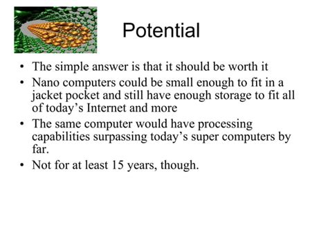 Nano Computing Ppt