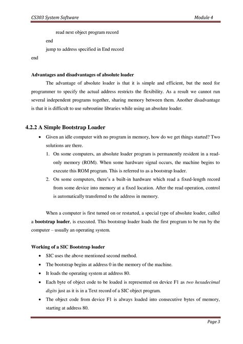 Solution Linker And Loader System Software Studypool