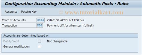 OBXQ SAP Tcode C FI Table T KDZ