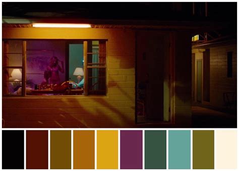 Movie Color Palette House At Night Esquema De Colores