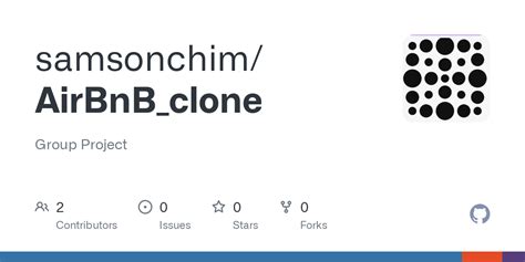 Github Samsonchimairbnbclone Group Project