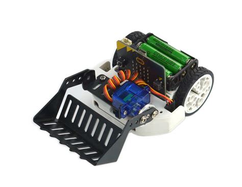 Micro Maqueen Lite With Skin Blue Microbit Educational Programming Robot Platform แท้จาก