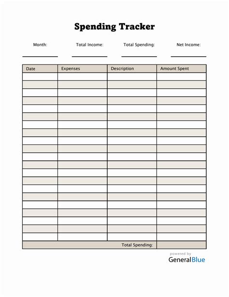 Free Excel Expense Templates