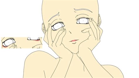 Anime Yandere Base Drawing Coloring Earth