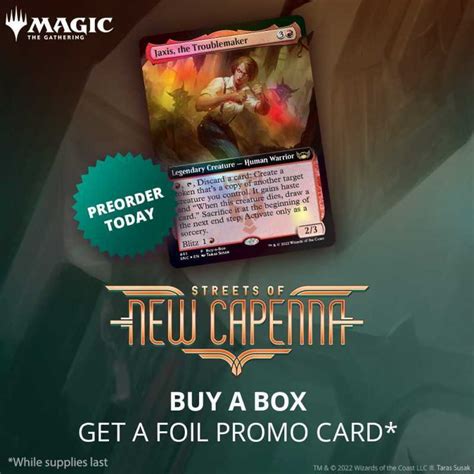 Jual Mtg Streets Of New Capenna Collector Booster Box Di Seller