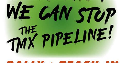 Stop Tmx Pipeline Teach In And Rally Wilderness Committee