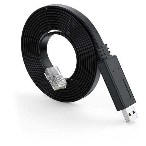 Buy USB Console Cable 6 6ft USB To RJ45 Cable With FTDI Chip Compatible With Cisco NETGEAR