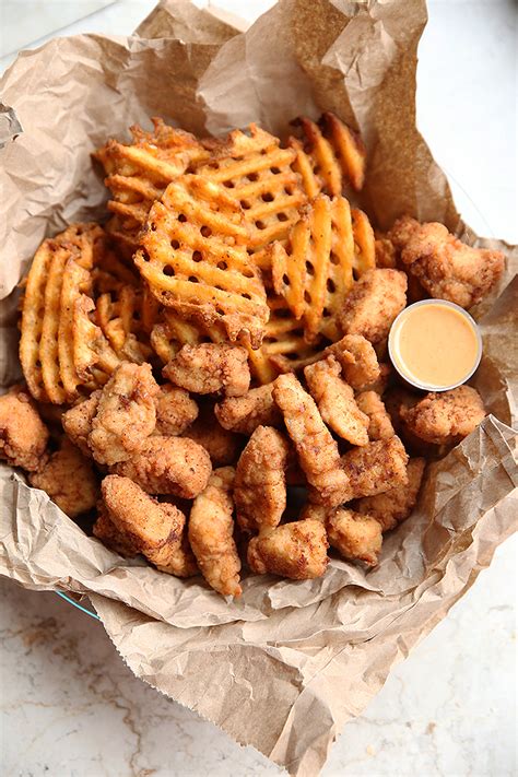 Chick Fil A Chicken Nuggets And Fries
