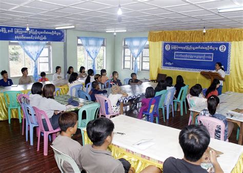 နမ့်စန်မြို့ ပြည်သူ့စာကြည့်တိုက်တွင် ပလတ်စတစ်သုံးစွဲမှုလျှော့ချရေး