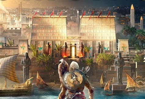 Artstation Assassins Creed Origins Cover Keyart