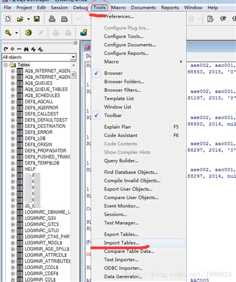 Oracle Plsql导入sql脚本 Csdn博客