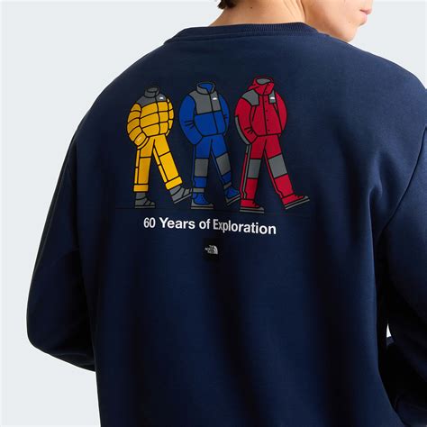 Unisex Tnf Celebration Relaxed Graphic Sweatshirt The North Face Uk