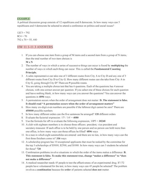 Seven Notes Taken From The Text Book For Quantitative Reasoning And Will Help On Assignments