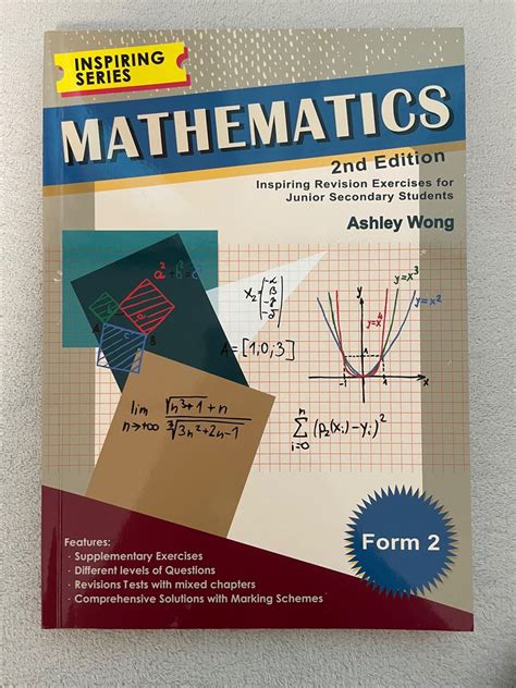 Form 2 Math Revision Exercise 興趣及遊戲 書本 And 文具 教科書 Carousell