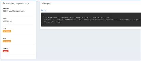 Bug Investigate Analyzer Broken · Issue 703 · Thehive Projectcortex Analyzers · Github
