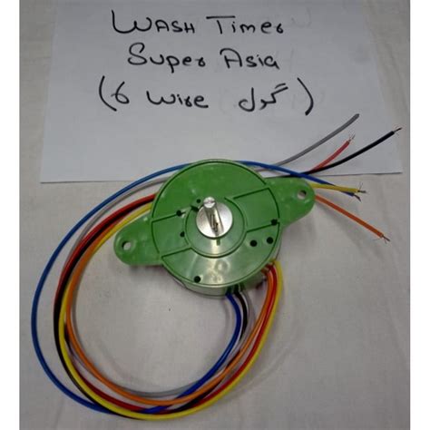 6 Wire Washing Machine Timer Diagram Diagram Board