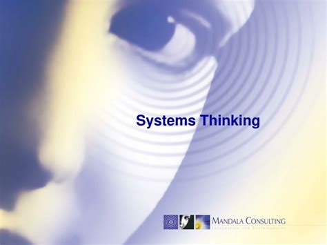 PPT Systems Thinking PowerPoint Presentation Free Download ID 8906575