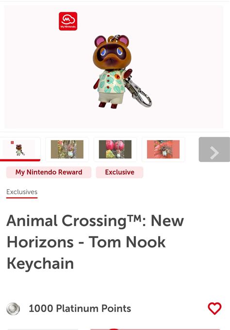 1000 Platinum Points On My Nintendo Gets You An Exclusive Tom Nook