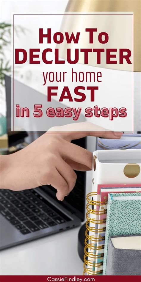 how to declutter fast in 5 easy steps cassie findley in 2024