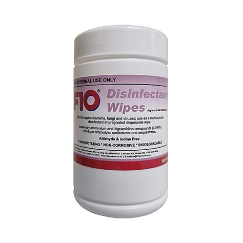 F10 Reptile Disinfectant Wipes
