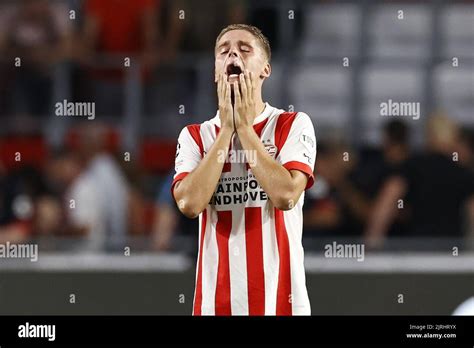 EINDHOVEN Joey Veerman Of PSV Eindhoven During The UEFA Champions League Play Off Match