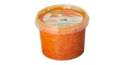Морковь по-корейски — купить оптом в Москве с доставкой от производителя.