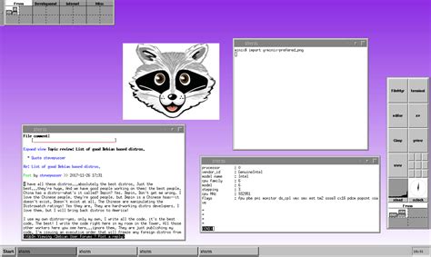 [minix3] X11 Desktops Browsers And Minix