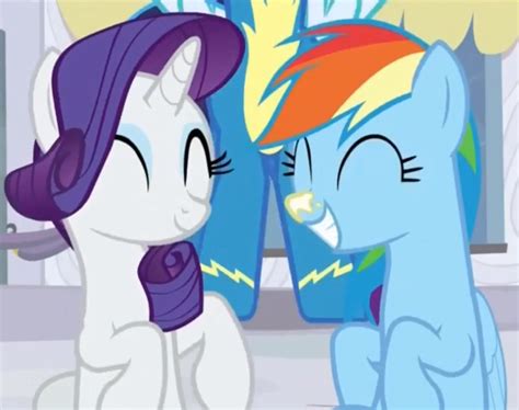 Rarity And Rainbow Dash Are Finally Being Friends By Carsracer95 On