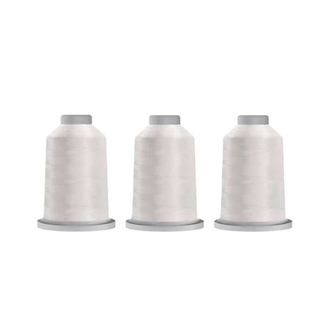 Glide Basics White King Cone Bundle 3 Pack Quilted Joy