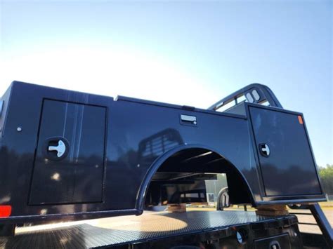 2024 Cm Truck Beds 8 6975642 Tm Deluxe Drw Gooseneck Utility Hauler Flatbed With Boxes Dual