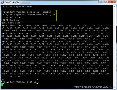stm32之cubel4（三） spi qspi hal hal qspi csdn博客