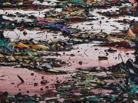 Mining Site 30 60 X 80 Cm Oil Acrylic And Spray Paint On Canvas 2015 Spray Paint On Canvas