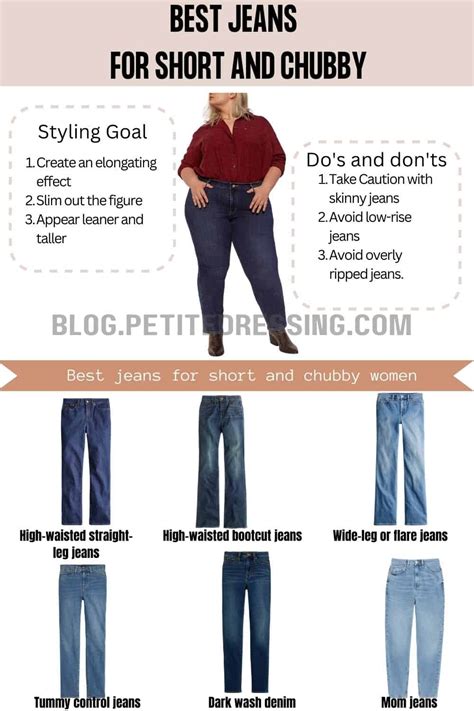 Jeans Guide For Short And Chubby