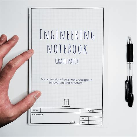 A4 Engineering Notebook Graph Paper Edition Engineering Irl