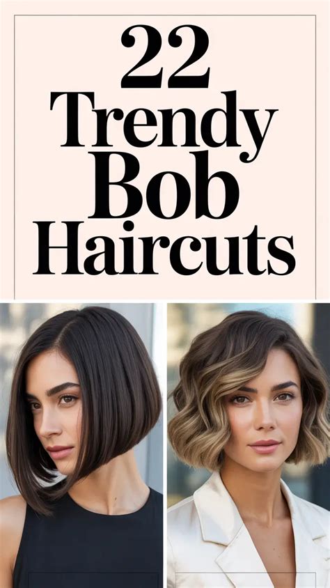 Trendy Bob Haircuts 2026 For Women Layered Short And Chic